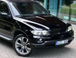 Black BMW X5 2005 in Kaunas, with an engine capacity of 3.00 L and mileage of 0 thousand km for 4300 €, photo 13 on AUTOMOTO.COM.LV