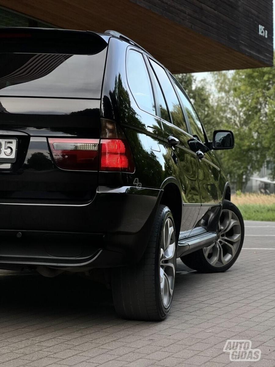 Black BMW X5 2005 in Kaunas, with an engine capacity of 3.00 L and mileage of 0 thousand km for 4300 €, photo 14 on AUTOMOTO.COM.LV