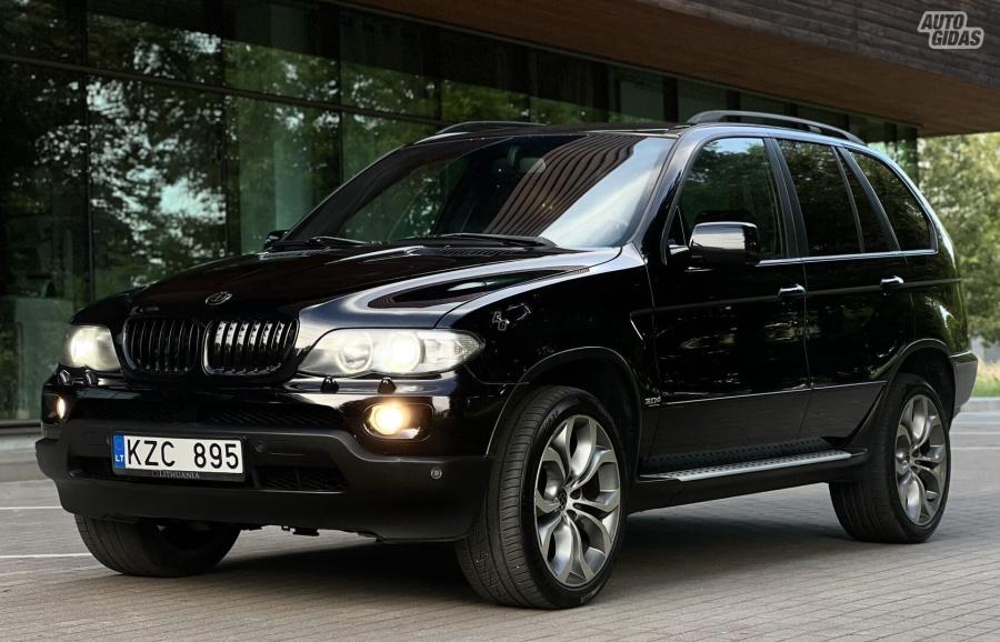Black BMW X5 2005 in Kaunas, with an engine capacity of 3.00 L and mileage of 0 thousand km for 4300 €, photo 25 on AUTOMOTO.COM.LV