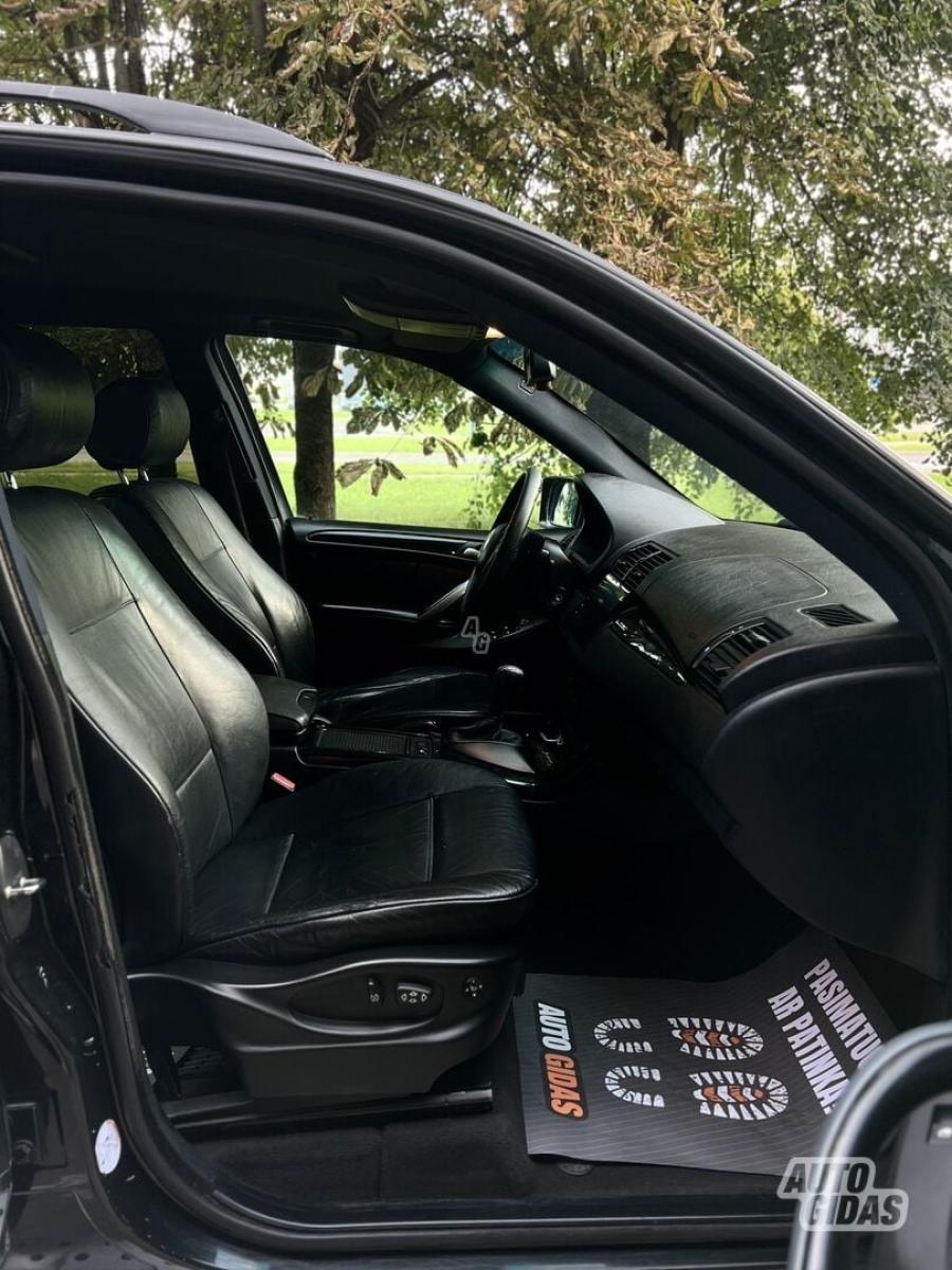 Black BMW X5 2005 in Kaunas, with an engine capacity of 3.00 L and mileage of 0 thousand km for 4300 €, photo 31 on AUTOMOTO.COM.LV