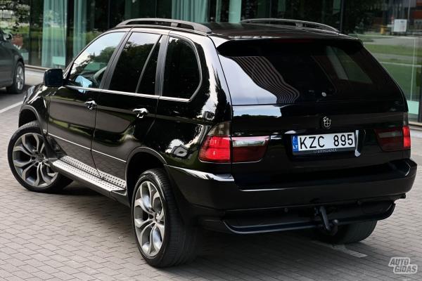 Black BMW X5 2005 in Kaunas, with an engine capacity of 3.00 L and mileage of 0 thousand km for 4300 €, photo 4 on AUTOMOTO.COM.LV
