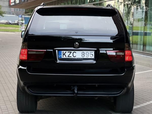 Black BMW X5 2005 in Kaunas, with an engine capacity of 3.00 L and mileage of 0 thousand km for 4300 €, photo 7 on AUTOMOTO.COM.LV