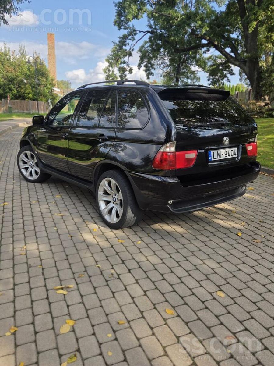 Melns BMW X5 2005 Rēzekne, ar dzinēja tilpumu 3.00 L un nobraukumu 330 tūkst. km par 5670 €, foto 7 vietnē AUTOMOTO.COM.LV