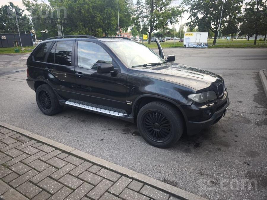 Черный БМВ Х5 2005 в Рига, объемом двигателя 3.00 л и пробегом 352 тыс. км за 4700 €, фото 16 на AUTOMOTO.COM.LV