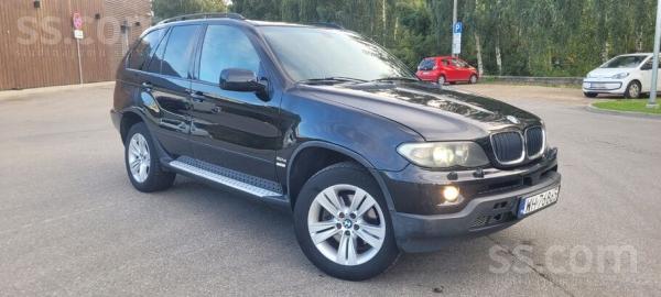 BMW X5 2005 Rīga vietnē Melns BMW X5 2005 Rīga, ar dzinēja tilpumu 3.00 L un nobraukumu 300 tūkst. km par 3700 €, foto 3 vietnē AUTOMOTO.COM.LV