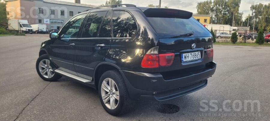 Черный БМВ Х5 2005 в Рига, объемом двигателя 3.00 л и пробегом 300 тыс. км за 3700 €, фото 5 на AUTOMOTO.COM.LV