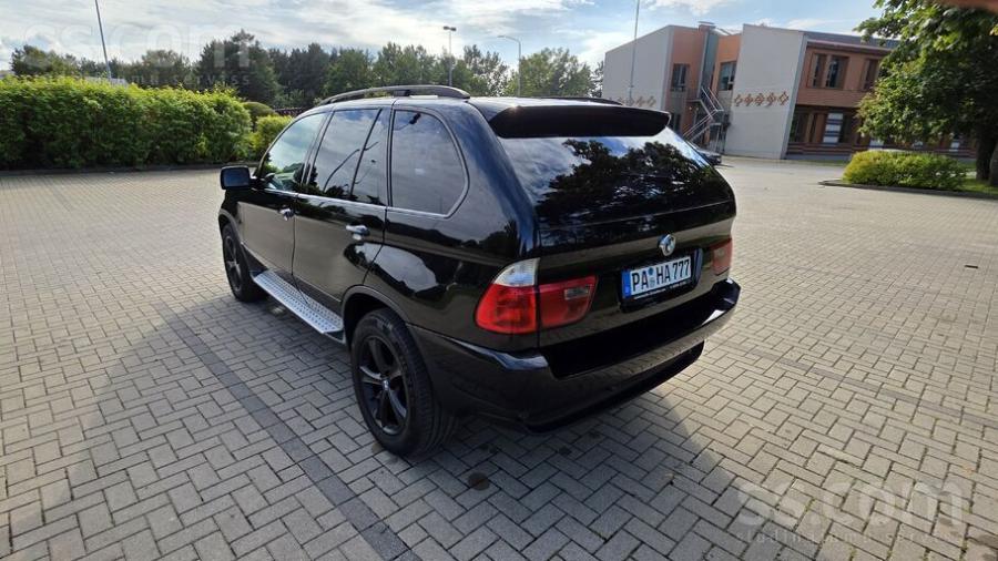 Melns BMW X5 2005 Rīga, ar dzinēja tilpumu 3.00 L un nobraukumu 335 tūkst. km par 5950 €, foto 3 vietnē AUTOMOTO.COM.LV