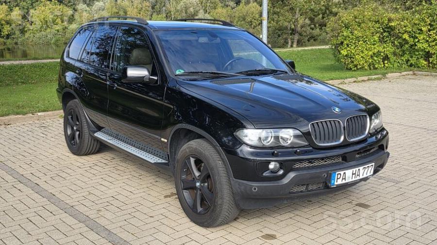 Melns BMW X5 2005 Rīga, ar dzinēja tilpumu 3.00 L un nobraukumu 335 tūkst. km par 5950 €, foto 10 vietnē AUTOMOTO.COM.LV