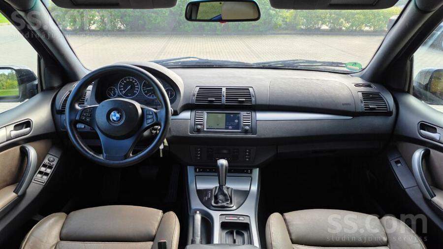 Melns BMW X5 2005 Rīga, ar dzinēja tilpumu 3.00 L un nobraukumu 335 tūkst. km par 5950 €, foto 15 vietnē AUTOMOTO.COM.LV