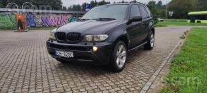 Black BMW X5 2005 in Riga, with an engine capacity of 3.00 L and mileage of 402 thousand km for 4750 €, photo  on AUTOMOTO.COM.LV