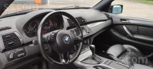 Black BMW X5 2005 in Riga, with an engine capacity of 3.00 L and mileage of 402 thousand km for 4750 €, photo 10 on AUTOMOTO.COM.LV