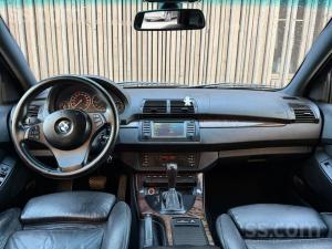 Black BMW X5 2005 in Riga, with an engine capacity of 3.00 L and mileage of 424 thousand km for 4590 €, photo 9 on AUTOMOTO.COM.LV