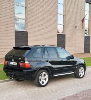 Черный БМВ Х5 2005 в Валмиера, объемом двигателя 3.00 л и пробегом 406 тыс. км за 4850 €, фото 6 на AUTOMOTO.COM.LV