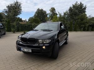 Черный БМВ Х5 2005 в Рига, объемом двигателя 3.00 л и пробегом 0 тыс. км за 6800 €, фото  на AUTOMOTO.COM.LV