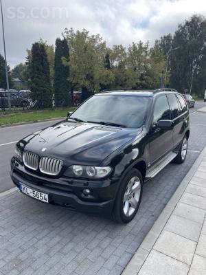 Melns BMW X5 2005 Rīga, ar dzinēja tilpumu 3.00 L un nobraukumu 480 tūkst. km par 4650 €, foto 1 vietnē AUTOMOTO.COM.LV