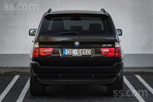 Black BMW X5 2005 in Riga, with an engine capacity of 3.00 L and mileage of 316 thousand km for 4950 €, photo 6 on AUTOMOTO.COM.LV