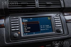 Black BMW X5 2005 in Riga, with an engine capacity of 3.00 L and mileage of 316 thousand km for 4950 €, photo 23 on AUTOMOTO.COM.LV