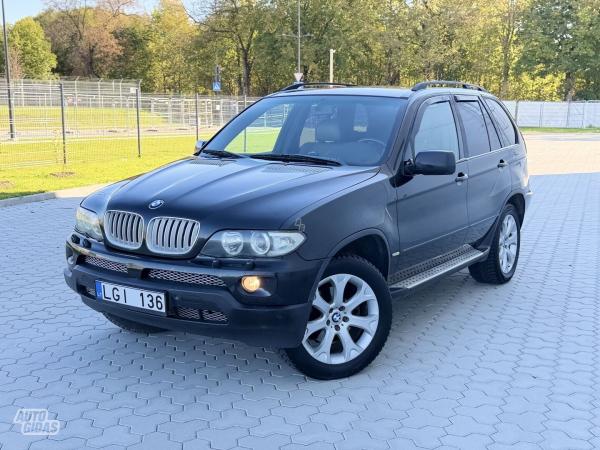 Black BMW X5 2005 in Vilnius, with an engine capacity of 3.00 L and mileage of 340 thousand km for 4700 €, photo 1 on AUTOMOTO.COM.LV