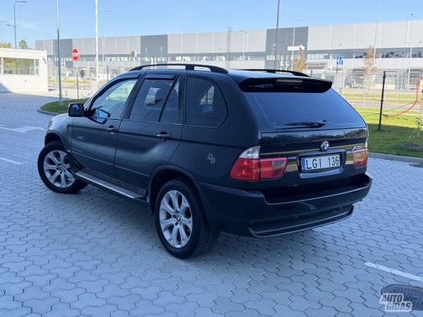 Black BMW X5 2005 in Vilnius, with an engine capacity of 3.00 L and mileage of 340 thousand km for 4700 €, photo 5 on AUTOMOTO.COM.LV