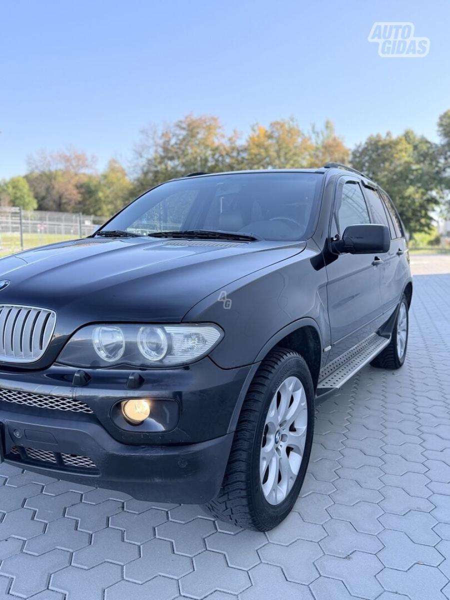 Melns BMW X5 2005 Viļņa, ar dzinēja tilpumu 3.00 L un nobraukumu 340 tūkst. km par 4700 €, foto 9 vietnē AUTOMOTO.COM.LV