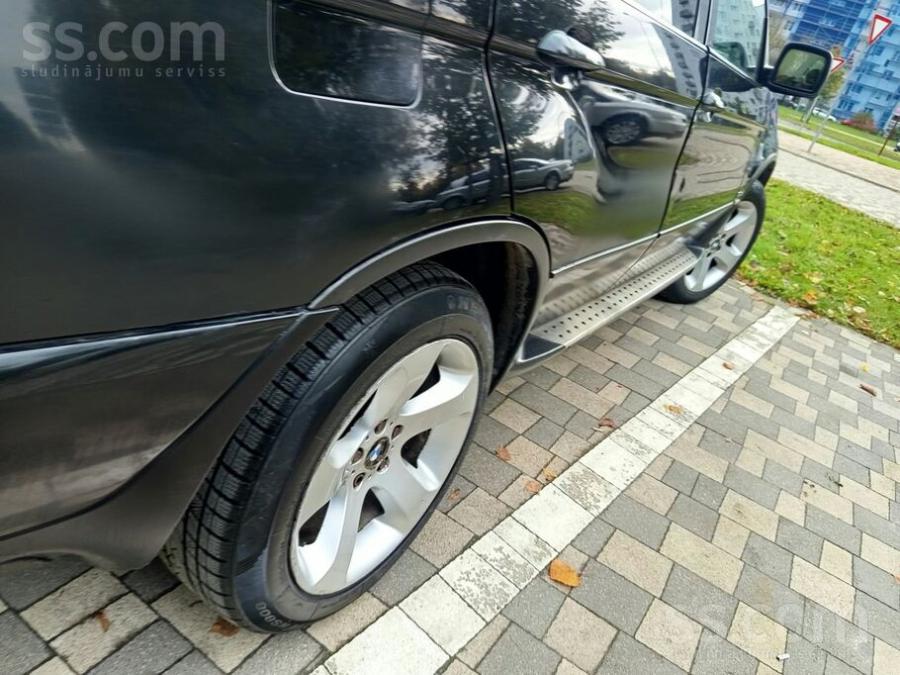 Черный БМВ Х5 2005 в Елгава, объемом двигателя 3.00 л и пробегом 351 тыс. км за 4000 €, фото 13 на AUTOMOTO.COM.LV