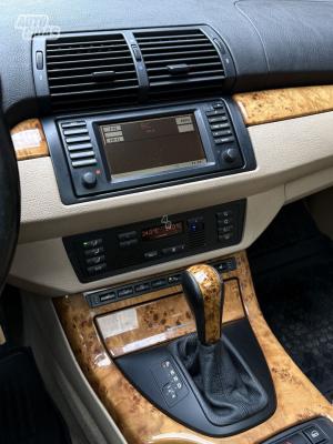 Black BMW X5 2005 in Vilnius, with an engine capacity of 3.00 L and mileage of 450 thousand km for 4500 €, photo 5 on AUTOMOTO.COM.LV