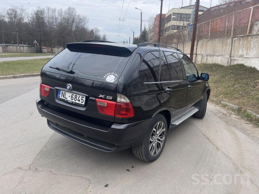 Melns BMW X5 2006 Rīga, ar dzinēja tilpumu 3.00 L un nobraukumu 287 tūkst. km par 5500 €, foto 3 vietnē AUTOMOTO.COM.LV