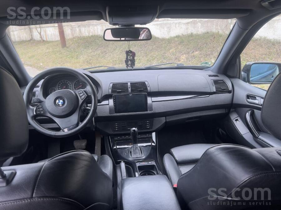Melns BMW X5 2006 Rīga, ar dzinēja tilpumu 3.00 L un nobraukumu 287 tūkst. km par 5500 €, foto 4 vietnē AUTOMOTO.COM.LV