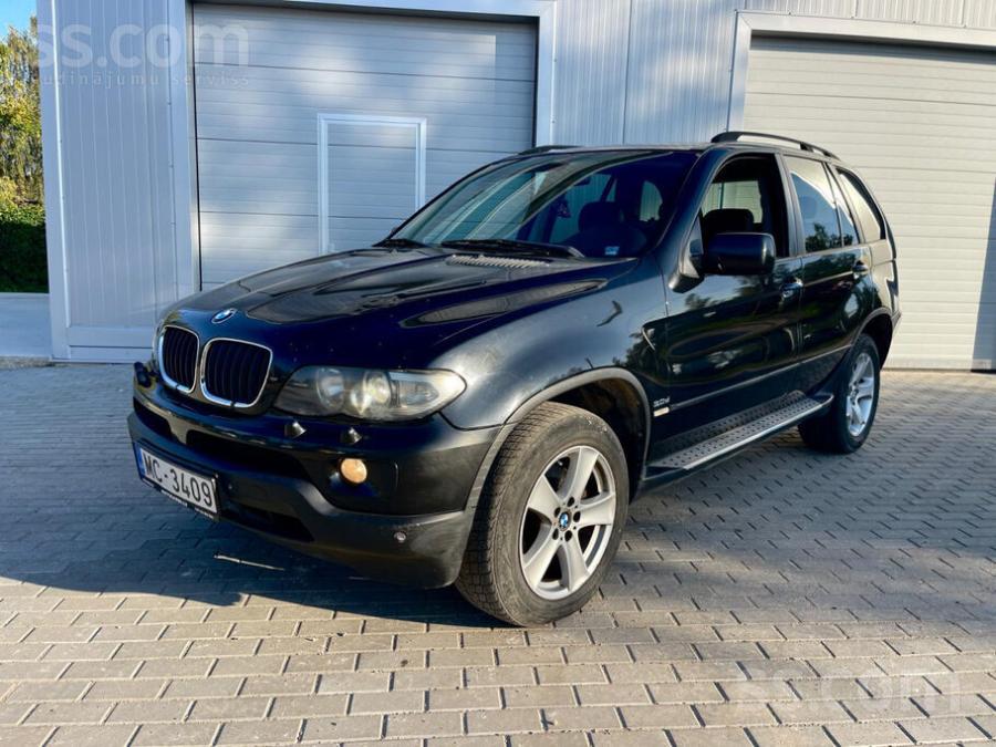 Melns BMW X5 2006 Rīga, ar dzinēja tilpumu 3.00 L un nobraukumu 0 tūkst. km par 32000 €, foto 1 vietnē AUTOMOTO.COM.LV