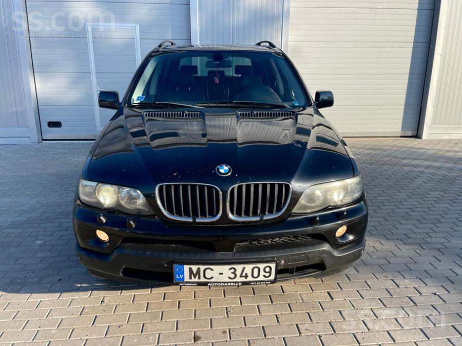 Melns BMW X5 2006 Rīga, ar dzinēja tilpumu 3.00 L un nobraukumu 0 tūkst. km par 32000 €, foto 2 vietnē AUTOMOTO.COM.LV
