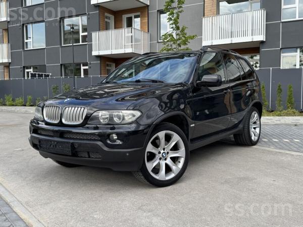 Melns BMW X5 2006 Rīga, ar dzinēja tilpumu 3.00 L un nobraukumu 317 tūkst. km par 6590 €, foto 1 vietnē AUTOMOTO.COM.LV