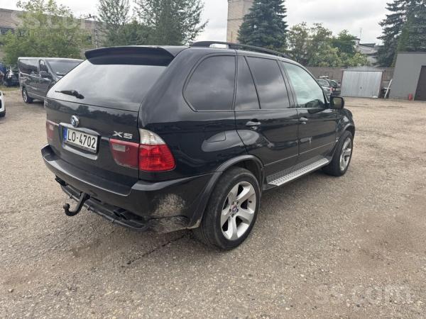 Melns BMW X5 2006 Bauska, ar dzinēja tilpumu 3.00 L un nobraukumu 0 tūkst. km par 5000 €, foto 3 vietnē AUTOMOTO.COM.LV