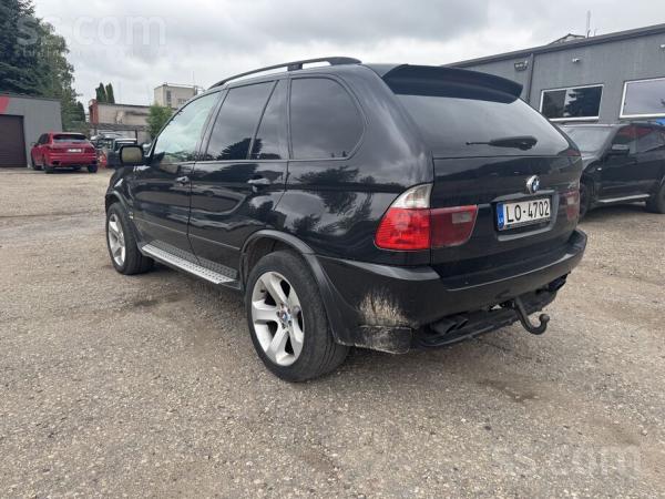 Melns BMW X5 2006 Bauska, ar dzinēja tilpumu 3.00 L un nobraukumu 0 tūkst. km par 5000 €, foto 4 vietnē AUTOMOTO.COM.LV