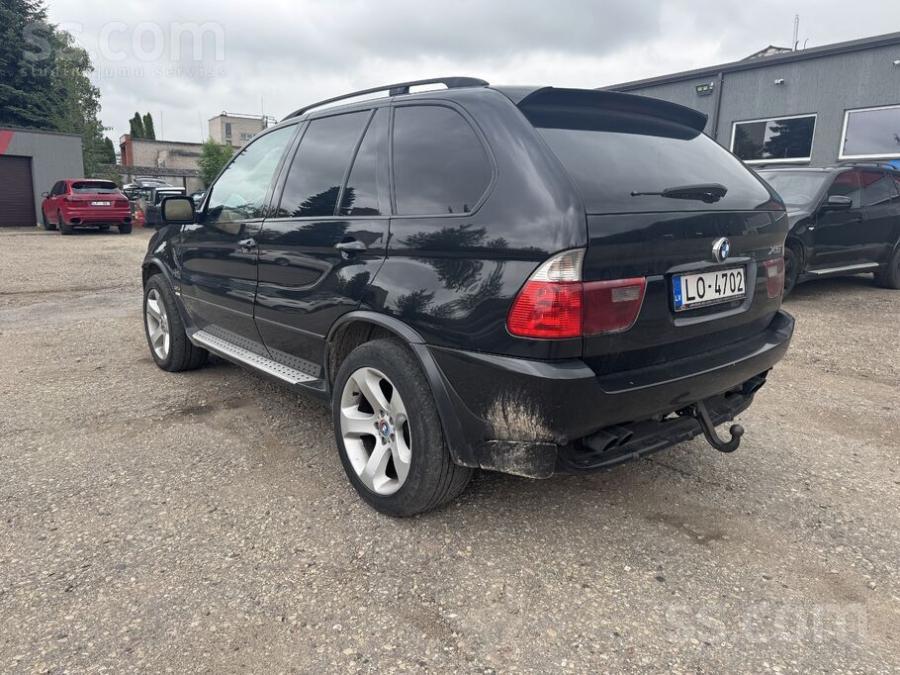 Melns BMW X5 2006 Bauska, ar dzinēja tilpumu 3.00 L un nobraukumu 0 tūkst. km par 5000 €, foto 4 vietnē AUTOMOTO.COM.LV