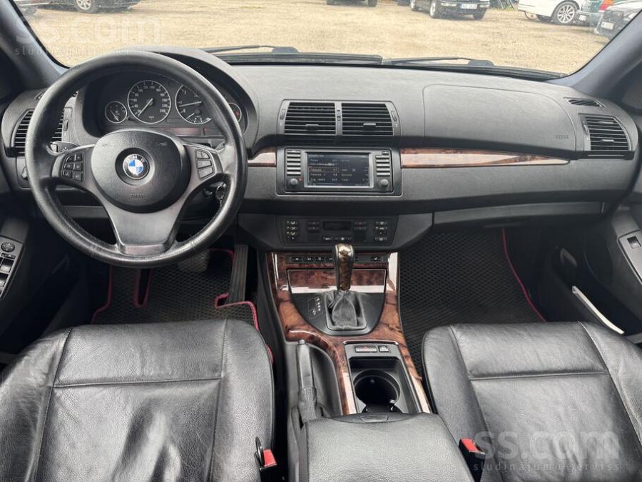Melns BMW X5 2006 Bauska, ar dzinēja tilpumu 3.00 L un nobraukumu 0 tūkst. km par 5000 €, foto 7 vietnē AUTOMOTO.COM.LV
