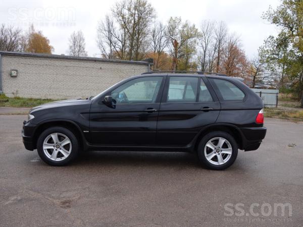 Black BMW X5 2006 in Riga, with an engine capacity of 3.00 L and mileage of 0 thousand km for 5850 €, photo 11 on AUTOMOTO.COM.LV