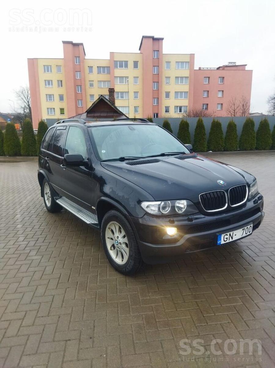 Melns BMW X5 2006 Ludza, ar dzinēja tilpumu 3.00 L un nobraukumu 265 tūkst. km par 6000 €, foto 2 vietnē AUTOMOTO.COM.LV