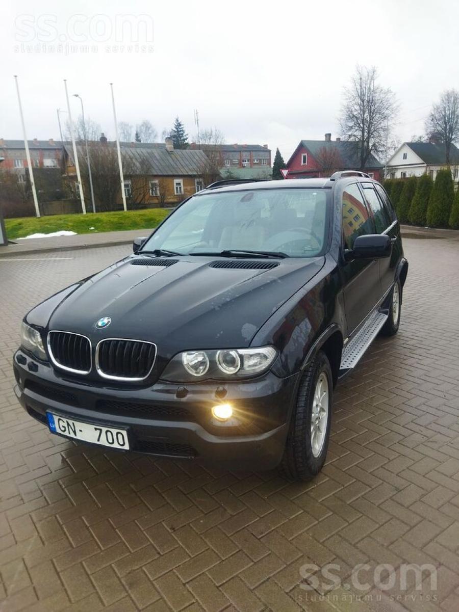 Melns BMW X5 2006 Ludza, ar dzinēja tilpumu 3.00 L un nobraukumu 265 tūkst. km par 6000 €, foto 3 vietnē AUTOMOTO.COM.LV