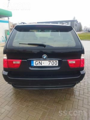 Melns BMW X5 2006 Ludza, ar dzinēja tilpumu 3.00 L un nobraukumu 265 tūkst. km par 6000 €, foto 4 vietnē AUTOMOTO.COM.LV