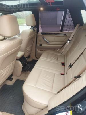 Melns BMW X5 2006 Ludza, ar dzinēja tilpumu 3.00 L un nobraukumu 265 tūkst. km par 6000 €, foto 10 vietnē AUTOMOTO.COM.LV