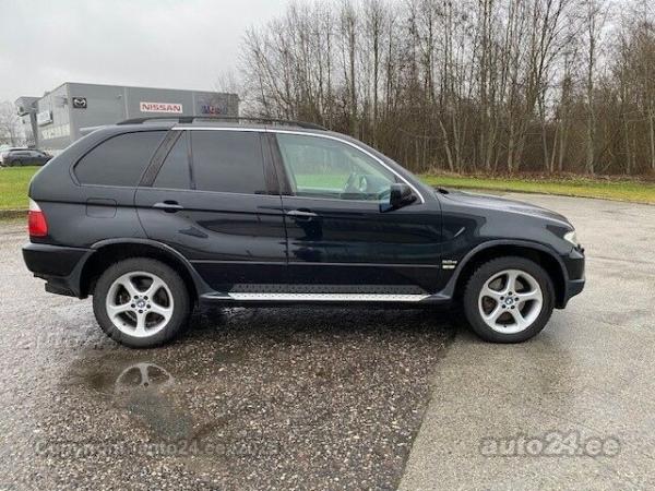 Black BMW X5 2006 in Parnu, with an engine capacity of 3.00 L and mileage of 362 thousand km for 5600 €, photo 4 on AUTOMOTO.COM.LV