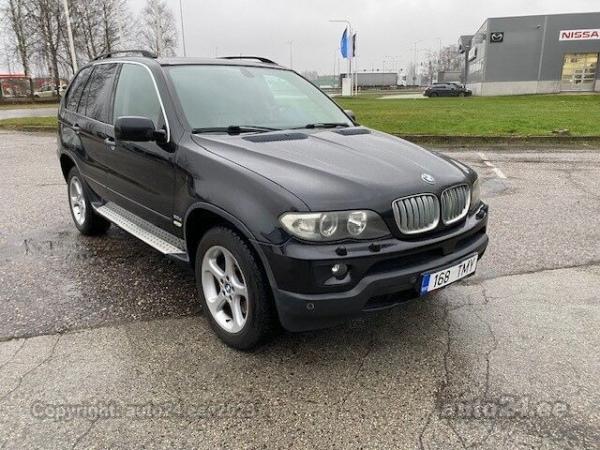 Black BMW X5 2006 in Parnu, with an engine capacity of 3.00 L and mileage of 362 thousand km for 5600 €, photo 5 on AUTOMOTO.COM.LV