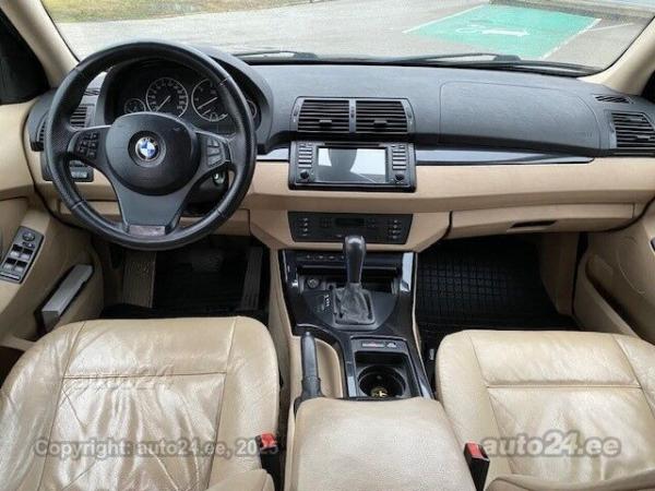 Black BMW X5 2006 in Parnu, with an engine capacity of 3.00 L and mileage of 362 thousand km for 5600 €, photo 7 on AUTOMOTO.COM.LV
