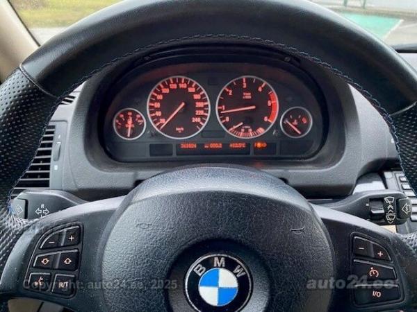 Black BMW X5 2006 in Parnu, with an engine capacity of 3.00 L and mileage of 362 thousand km for 5600 €, photo 10 on AUTOMOTO.COM.LV
