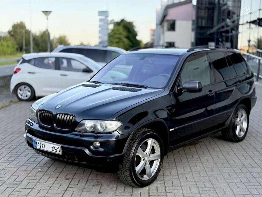 Melns BMW X5 2006 Viļņa, ar dzinēja tilpumu 3.00 L un nobraukumu 311 tūkst. km par 3800 €, foto 2 vietnē AUTOMOTO.COM.LV