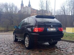 Black BMW X5 2006 in Rezekne, with an engine capacity of 3.00 L and mileage of 380 thousand km for 7500 €, photo 2 on AUTOMOTO.COM.LV