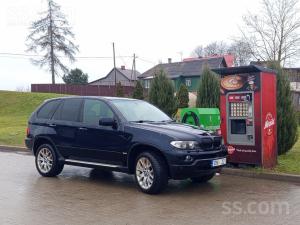 Black BMW X5 2006 in Rezekne, with an engine capacity of 3.00 L and mileage of 380 thousand km for 7500 €, photo 20 on AUTOMOTO.COM.LV