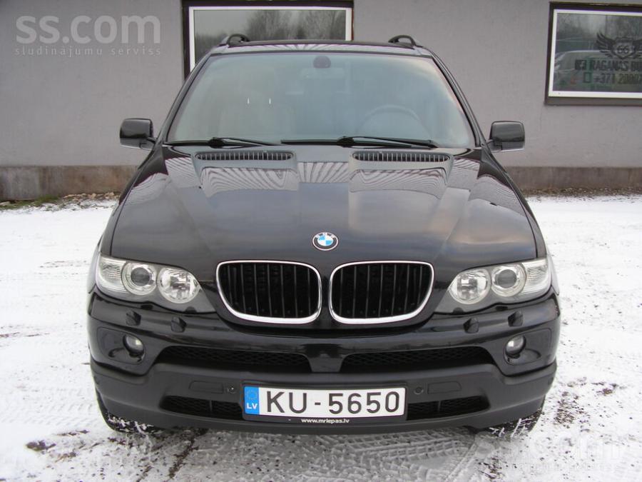 Melns BMW X5 2006 Rīga, ar dzinēja tilpumu 3.00 L un nobraukumu 0 tūkst. km par 6650 €, foto 5 vietnē AUTOMOTO.COM.LV