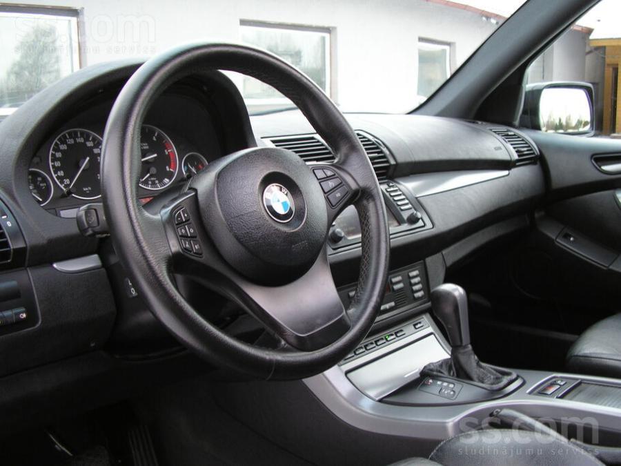 Melns BMW X5 2006 Rīga, ar dzinēja tilpumu 3.00 L un nobraukumu 0 tūkst. km par 6650 €, foto 16 vietnē AUTOMOTO.COM.LV