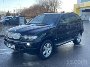 Melns BMW X5 2006 Rīga, ar dzinēja tilpumu 3.00 L un nobraukumu 0 tūkst. km par 5800 €, foto  vietnē AUTOMOTO.COM.LV
